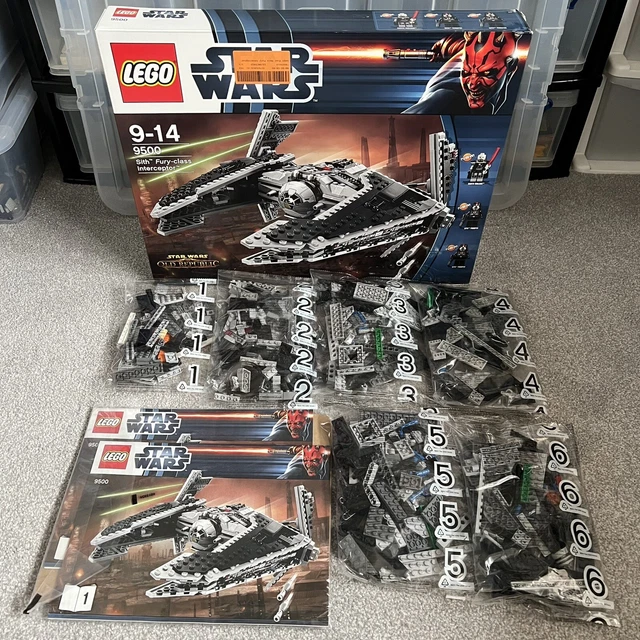 LEGO STAR WARS Set 9500 Sith Fury-Class Interceptor NEW Boxed *NO ...