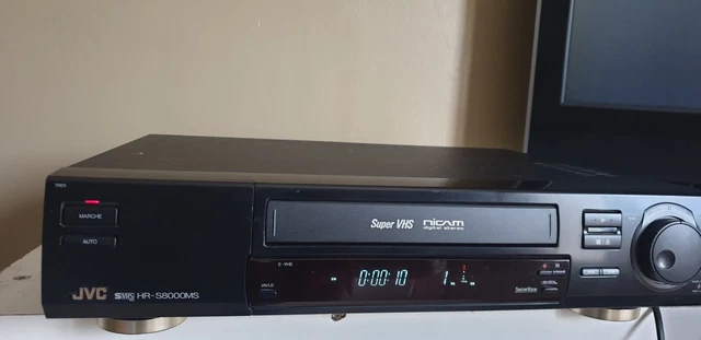 MAGNETOSCOPE DE MONTAGE Jvc Hr-S8000Ms Super Vhs Svhs EUR 49,00 ...