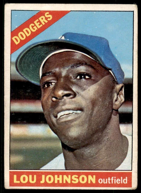 1966 TOPPS LOU Johnson. Los Angeles Dodgers #13 EUR 4,97 - PicClick FR