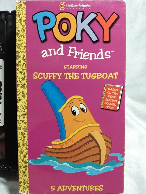 GOLDEN BOOKS VIDEOS (VHS) Poky and Friends Starring Scuffy the Tugboat ...