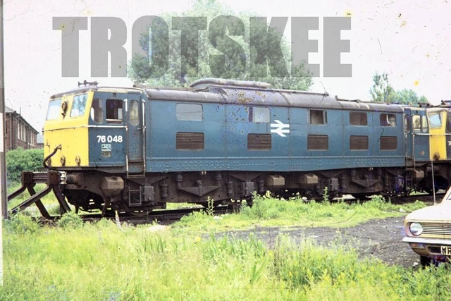 35MM SLIDE BR British Railways Electric Loco Class 76 76048 Guide ...