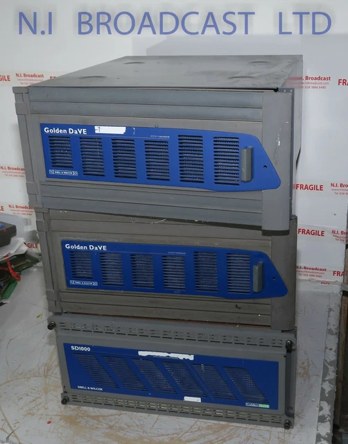 3X SNELL WILCOX Golden Dave vision mixer mainframes £788.00 - PicClick UK