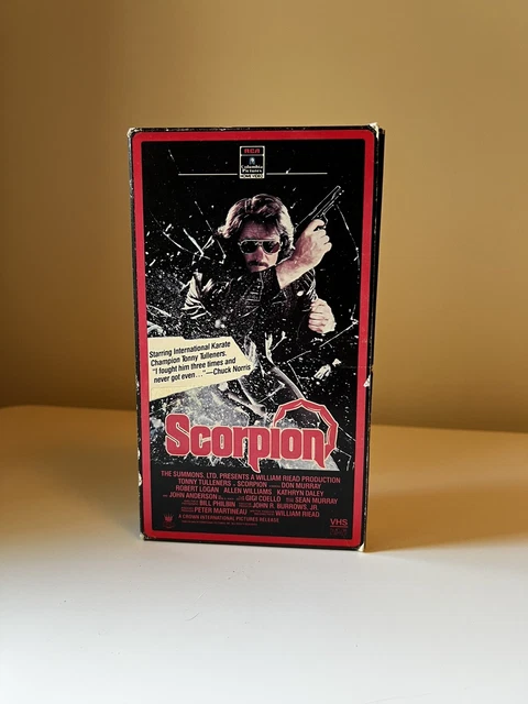 SCORPION VHS - Rare - 80s Action - Rated R - Full Flaps $45.00 ...