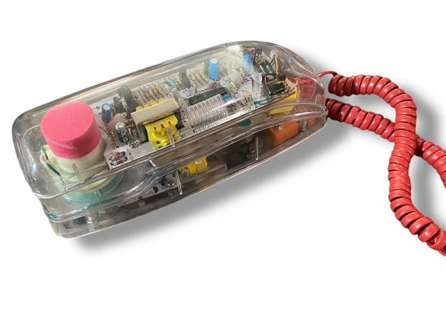 VINTAGE 80S 90S Gpt Clear Phone Translucent See Through Gpt15 £38.55 ...