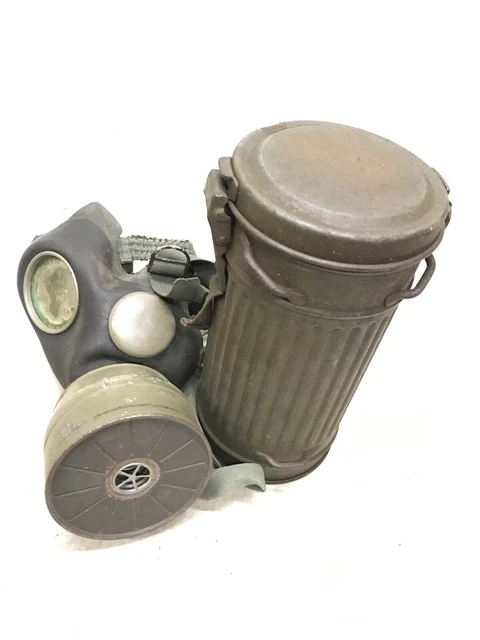 WEHRMACHT GM35 GM36 Gasmaskendose Gasmaske Schutzmaske Reichswehr ...