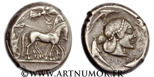 SICILE - SYRACUSE Tyrannie Deinoménide, Tétradrachme EUR 2.500,00 ...