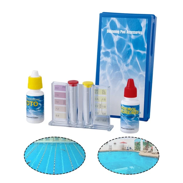 COMPLETE WATER QUALITY Test Kit for Maintaining Pool and Spa Chemical ...