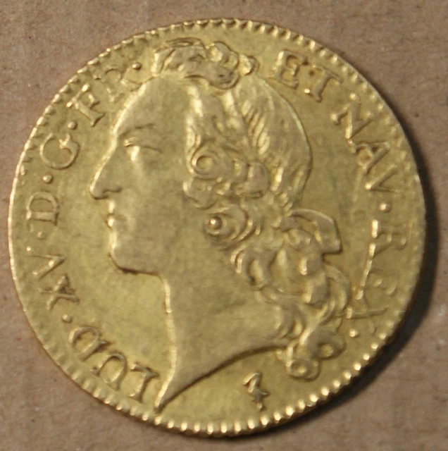 ROYALE FR - Louis XV écu d'or au bandeau 1748 W Lille Superbe ...