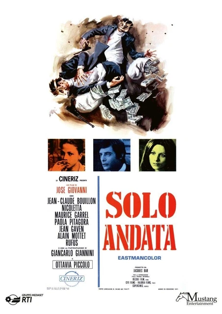 SOLO ANDATA (DVD) Paola Pitagora Jean-Claude Bouillon EUR 18,50 - PicClick IT