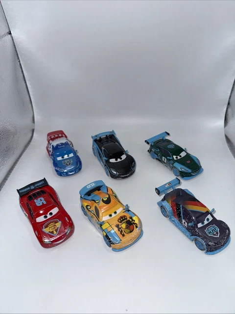 DISNEY PIXAR CARS WGP Ice Racers Bundle X6 Diecast 1:55 Combine Post £ ...