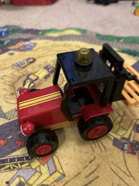 BOB THE BUILDER - Sumsy Fork Lift Truck Toy With Pallet £9.99 - PicClick UK