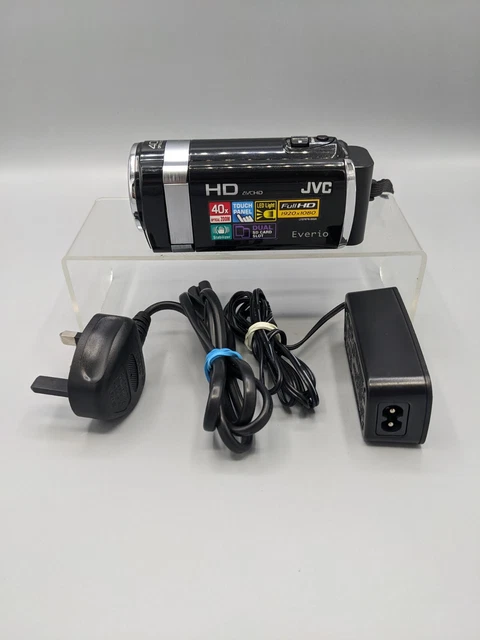 JVC EVERIO GZ-HM445BEK videocamera 1080p 40x zoom ottico doppio slot ...