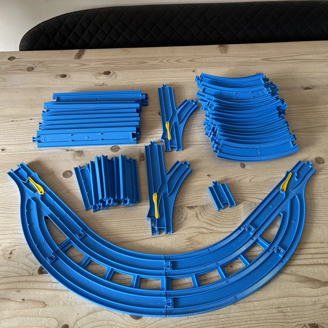 THOMAS TRACKMASTER BLUE Tomy Track Bundle £5.00 - PicClick UK