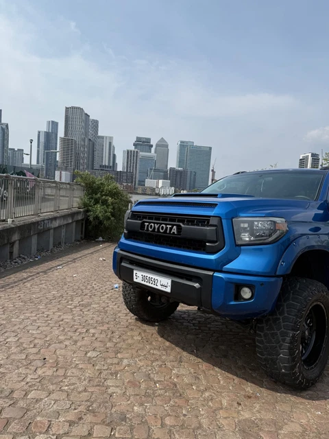 BLUE TOYOTA TUNDRA 5.7 4x4 2016 Left Hand Drive LHD £1.00 - PicClick UK