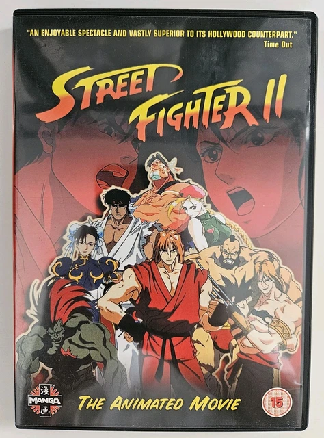 STREET FIGHTER II: The Animated Movie DVD (UK PAL) £13.19 - PicClick UK
