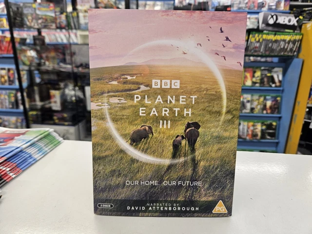 BBC PLANET EARTH III 3 Disc set (DVD) 2023 David Attenborough EUR 14,92 ...
