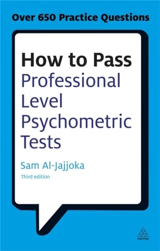 HOW TO PASS Professional Level Psychometric Tests: Challenging Practice ...
