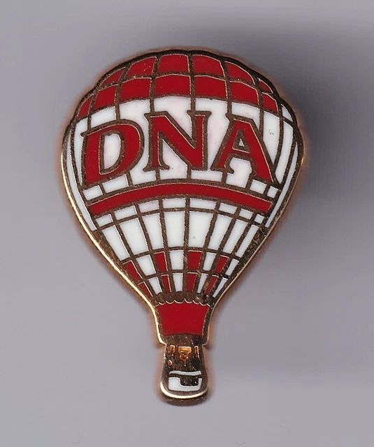 RARE PINS PIN'S .. Ballon Hot Air Balloon Presse Journal Quotidien Dna ...