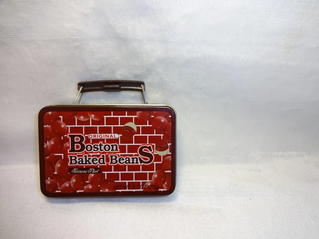 COLLECTIBLE BOSTON BAKED beans miniature tin lunch box $17.99 - PicClick