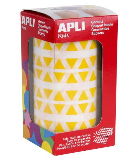 GOMMETTES ROULEAU TRIANGLE 10,5 mm Jaune x 6 136 EUR 7,03 - PicClick FR