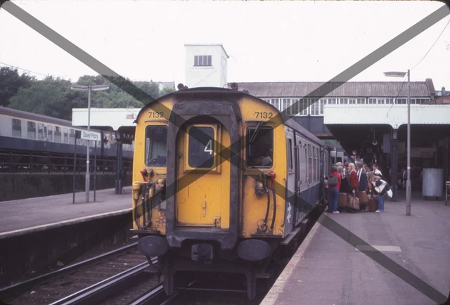 RAILWAY LOCOMOTIVE 35MM Slide – Class 411 Emu 4Cep At Dover Priory ...