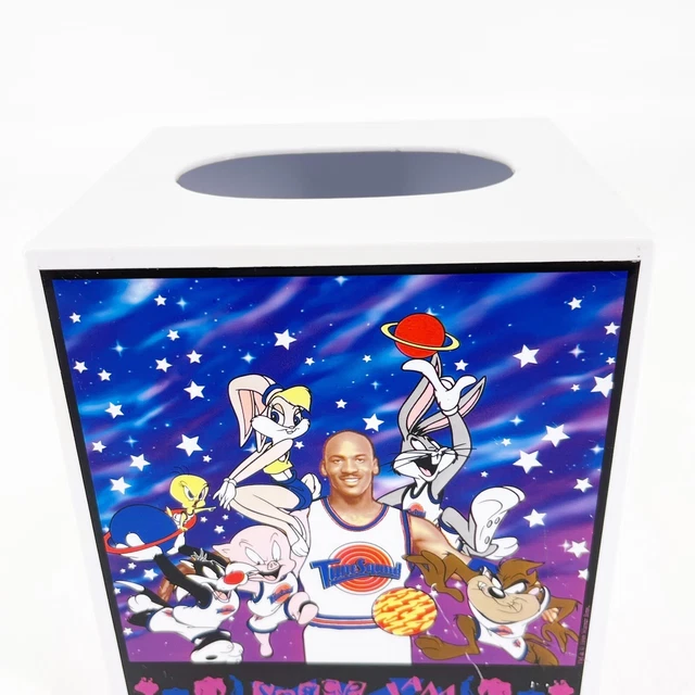 SPACE JAM TISSUE Box Cover 90’s Michael Jordan Toon Squad Bugs Taz ...