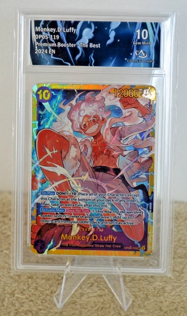 ONE PIECE Monkey D Luffy SEC Holo OP-05-119 PSA 10 ENG CollectAura EUR 60,00 - PicClick FR