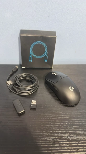LOGITECH G PRO x Superlight 2 Wireless Gaming Mouse Black, Lightweight ...