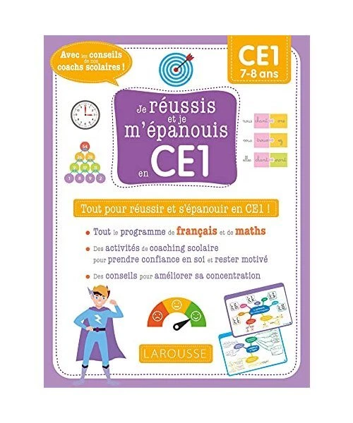 JE RÉUSSIS ET je m'épanouis en CE1: Tout pour réussir et s'épanouir en CE1 ! EUR 16,46 - PicClick FR