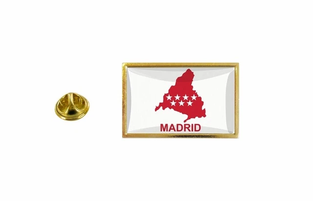 PINS PIN'S FLAG national badge map hat region spain madrid EUR 4,18 ...