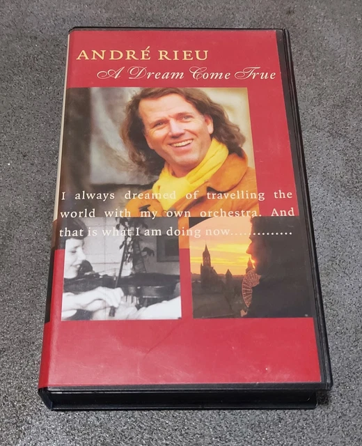 ANDRE' RIEU - A Dream Come True - VHS Video Tape Cassette PAL (SS1) £12 ...