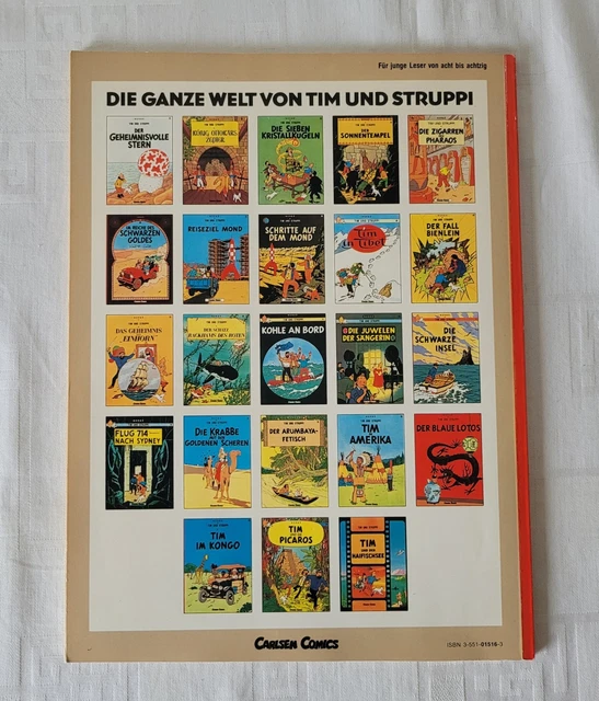 TIM UND STRUPPI * Flug 714 nach Sidney * Carlsen Comics 1986 * Guter ...