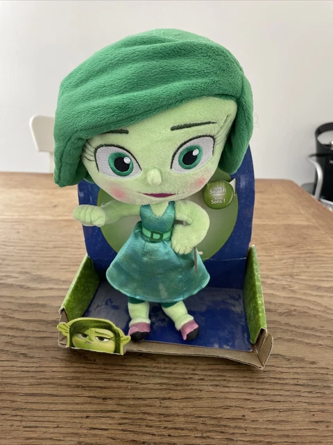 DISNEY PIXAR INSIDE Out Disgust 11" Plush Toy With Sound Electronic £12 ...