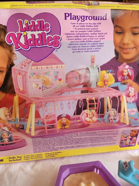 VINTAGE 1994 TYCO Liddle Kiddles Playground Playset with Box Nr ...