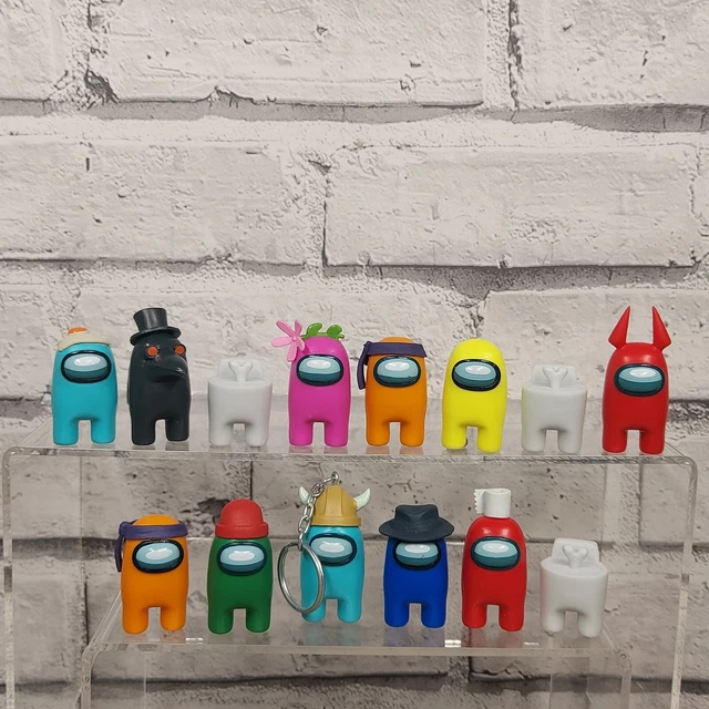 AMONG US FIGURE Bundle Keychain Crewmate Official InnerSloth Minifig ...