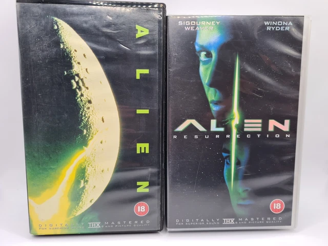 VHS ALIEN BUNDLE - Alien & Alien Resurrection. £12.00 - PicClick UK