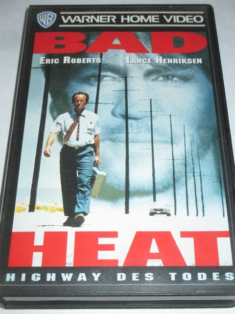 WARNER - BAD Heat - VHS/Action-Thriller/Eric Roberts/Lance Henriksen ...