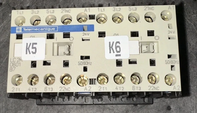 307-2877 CUMMINS ONAN Contactor Interlocking Relay Telemecanique LC2K ...