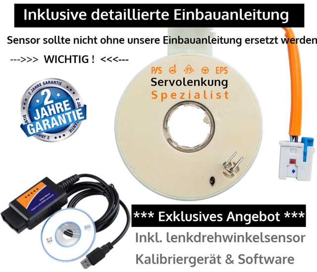 FORD KA STEERING column c1002 torque sensor steering angle sensor C5002 ...