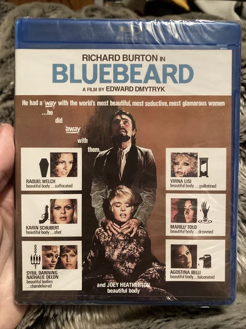 BLUEBEARD (1972) BLU-RAY Scream Factory Limited Ed. Richard Burton ...
