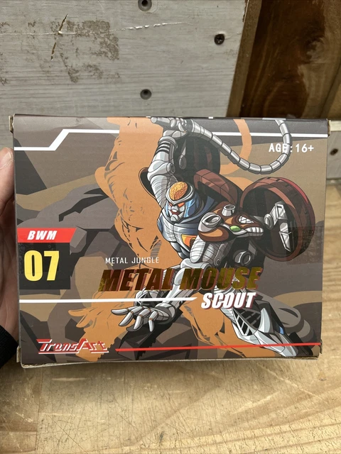 TRANS ART TA BWM-07 Metal Mouse ( AKA raptrap) transmetal beastwars MP ...