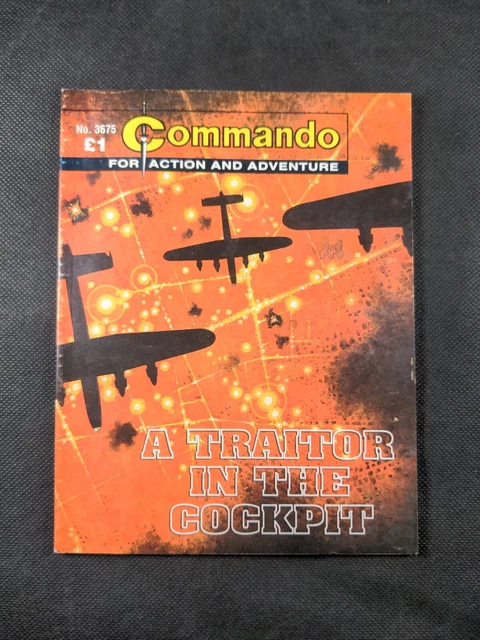 COMMANDO COMIC ISSUE Number 3675 A Traitor In The Cockpit EUR 4,62 ...