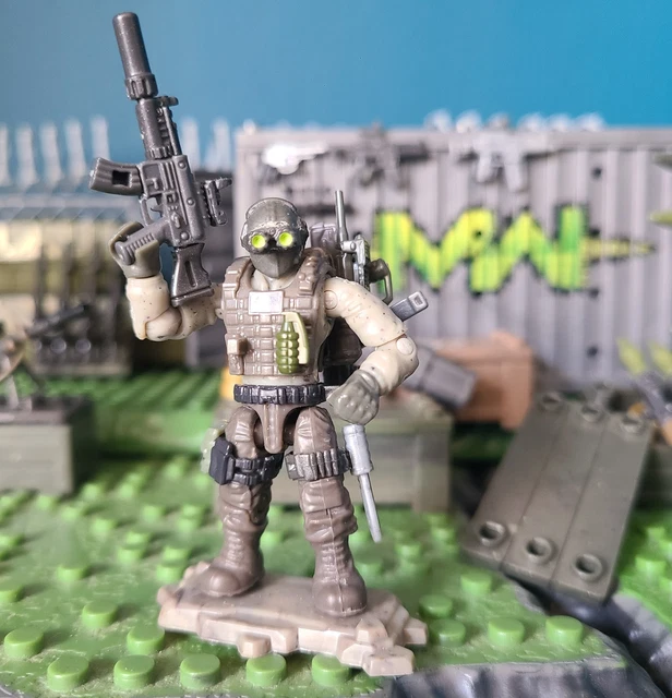 MEGA CONSTRUX CALL of duty (custom built/mod) Special forces. £18.92 ...
