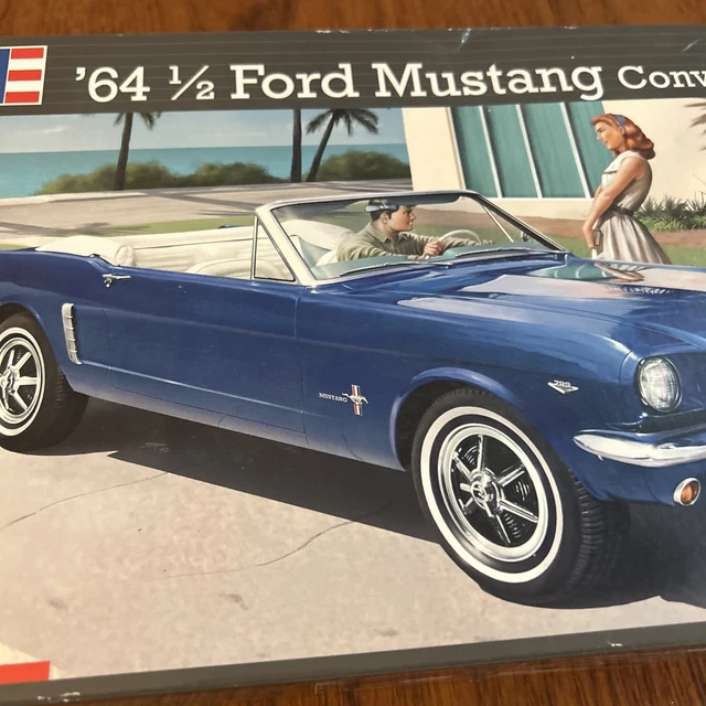 REVELL CAR KITS 07190 Ford Mustang 64 And Half Convertible £21.50 ...