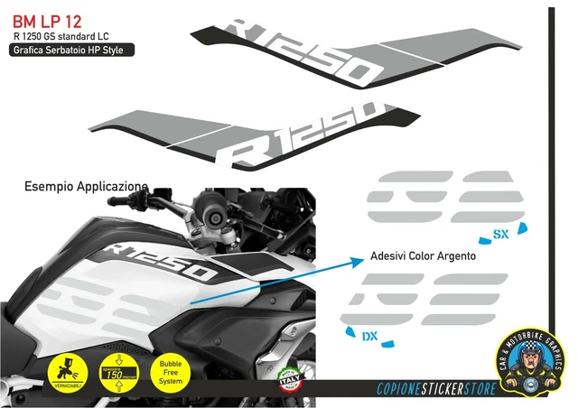 KIT AUTOCOLLANT BMW R 1250 GS LC Standard LC New Line Replica HP Bm LP ...
