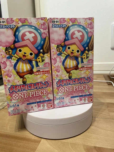 ONE PIECE CARD Game EB-01 Memorial Collection Extra Booster Box in ...