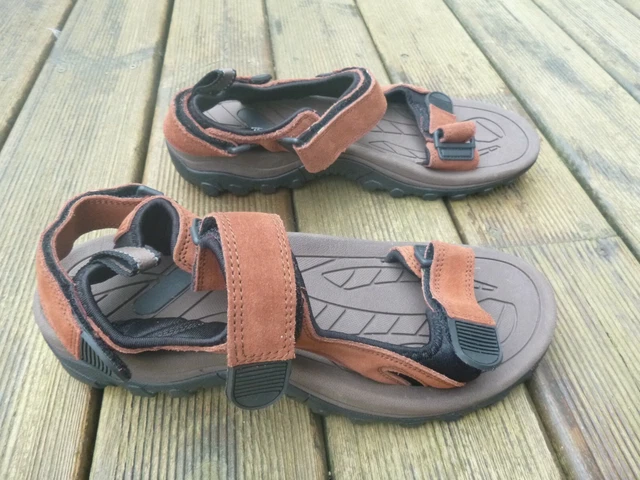 BRITISH ARMY ISSUE Hot Weather Brown Desert Beach Suede Slip On Sandals ...