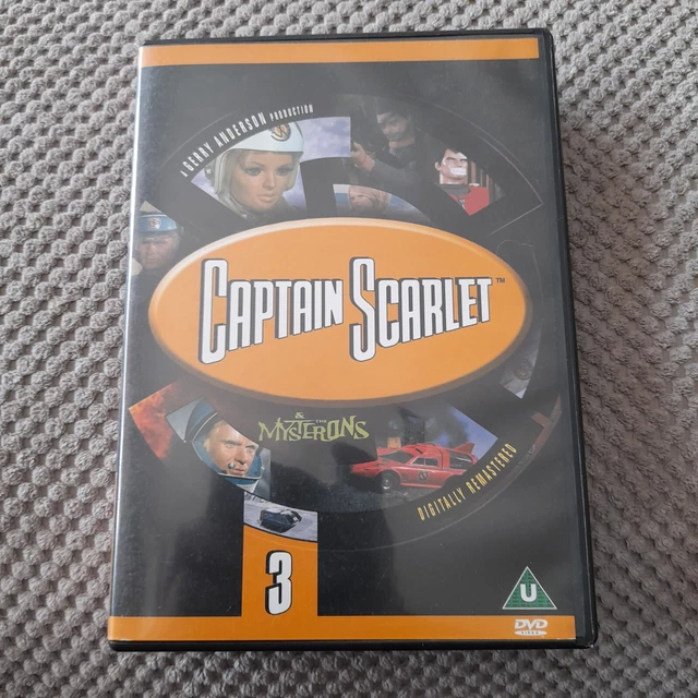 CAPTAIN SCARLET AND The Mysterons: 3 Region 2 Remastered DVD £2.99 ...