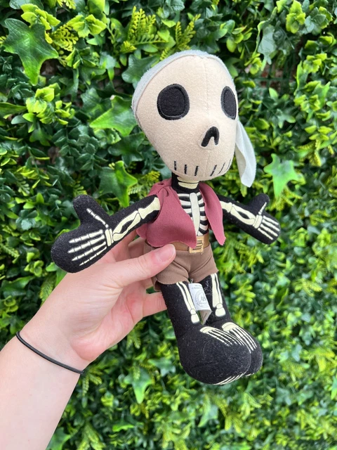 PIRATES OF THE Caribbean Skeleton Helmsman 9" Disney Parks Soft Toy ...