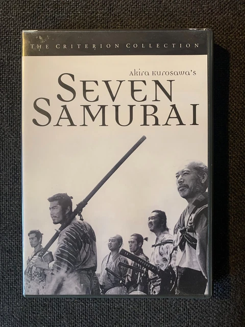 SEVEN SAMURAI - Akira Kurosawa, Criterion Collection DVD US Version ...